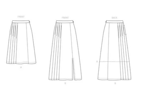 Sewing Pattern for Womens Skirts, New Look Pattern 6659, New Pattern ...