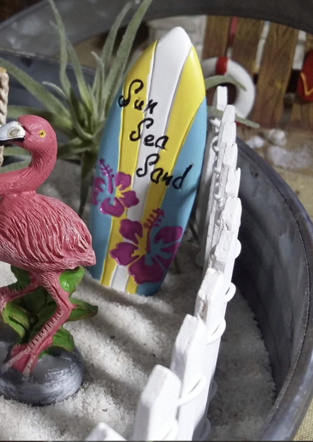 Fairy Garden Beach Themed Accessories, Miniature Surf Board for ...