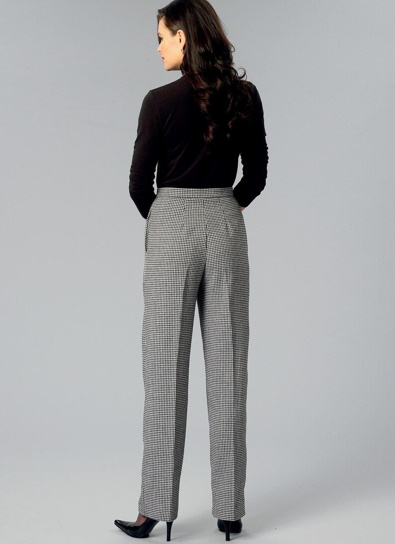 Sewing Pattern for Misses Straight Leg Pants Kwik Sew K4070 - Etsy