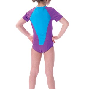Sewing Pattern for Womens & Girls Raglan Sleeve Rash Guards and Bikini ...