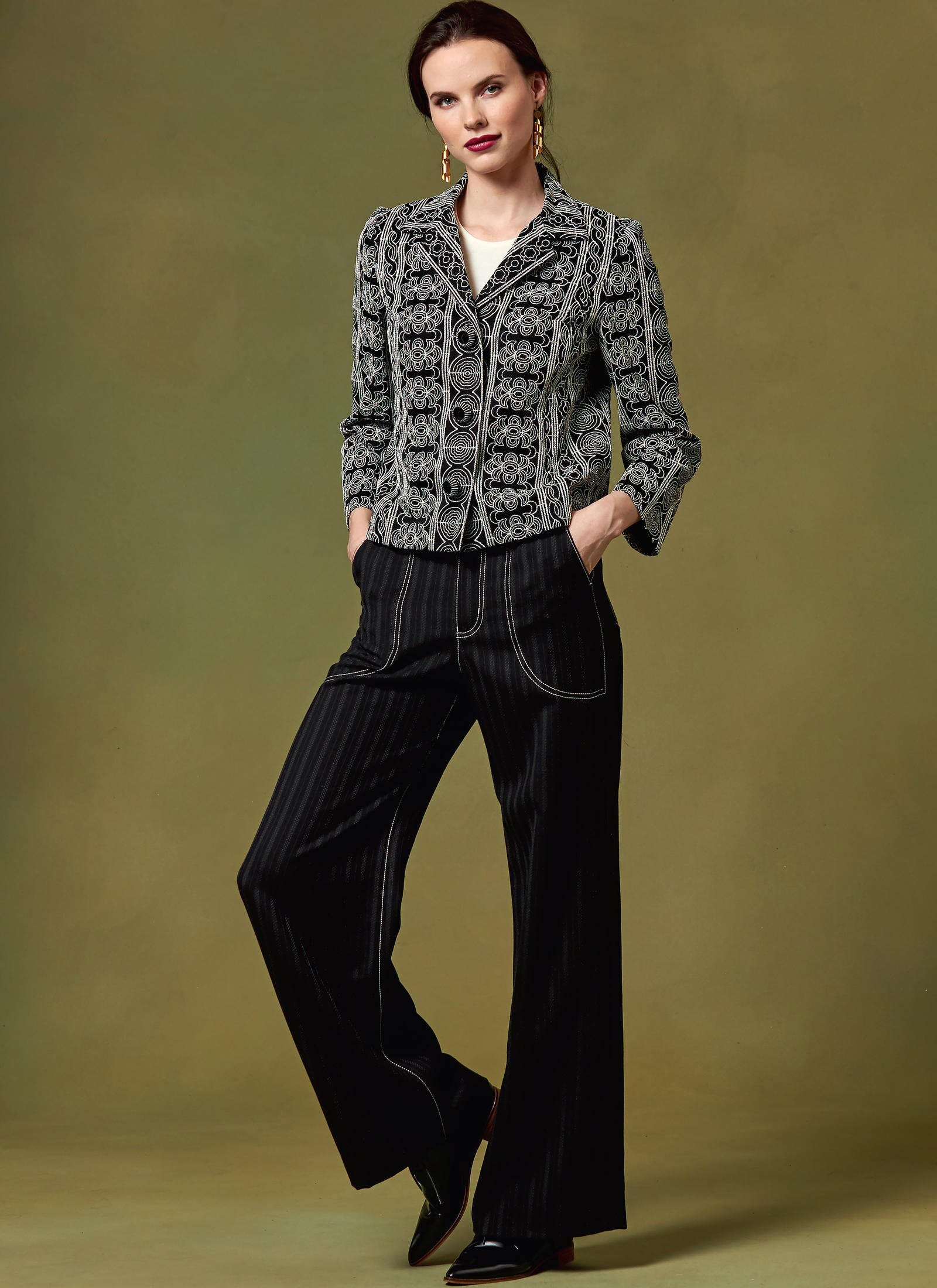 Sewing Pattern for Womens JACKET & PANTS Vogue Pattern V1644 - Etsy