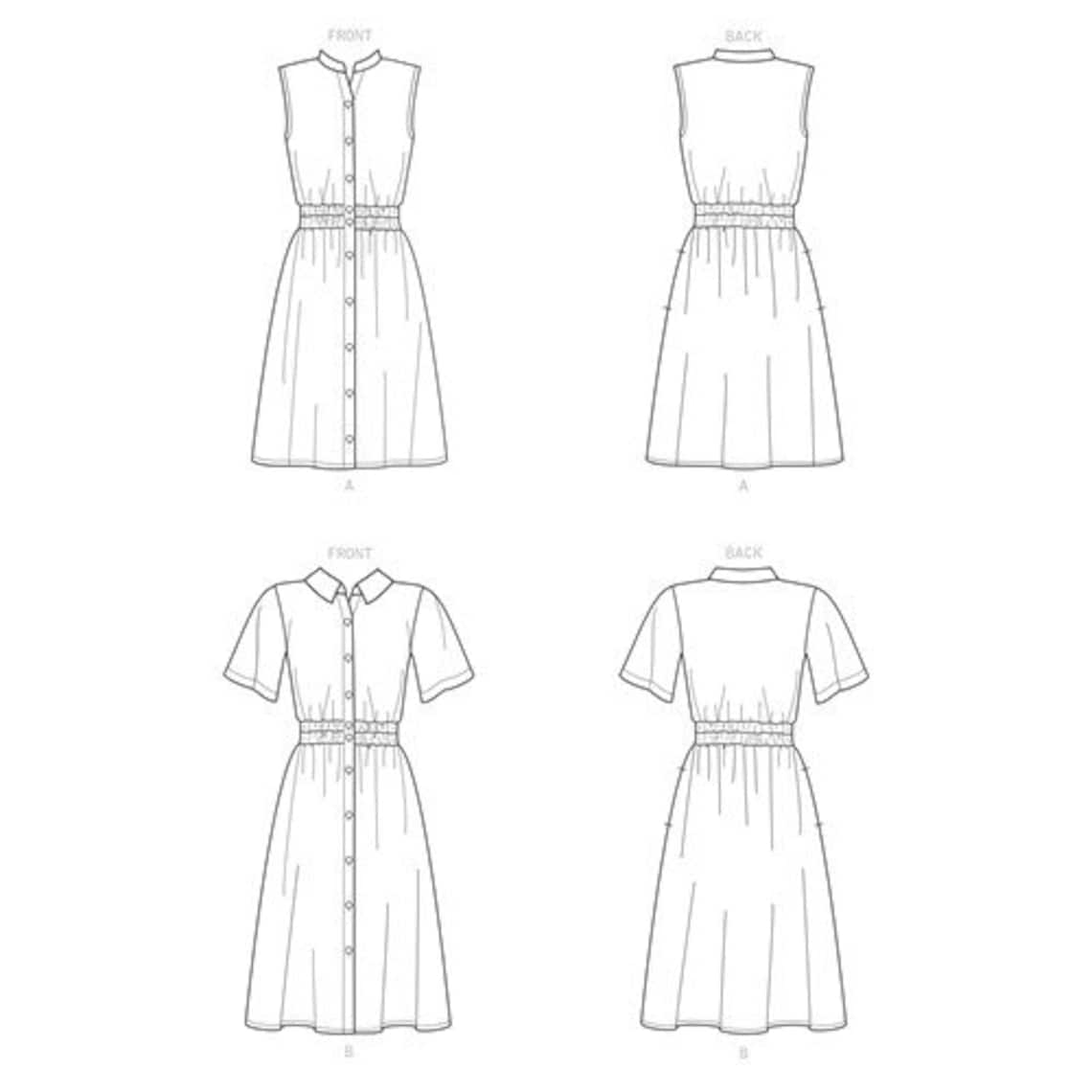 Sewing Pattern for Womens Dress, New Look N6651, New Pattern, Dress ...