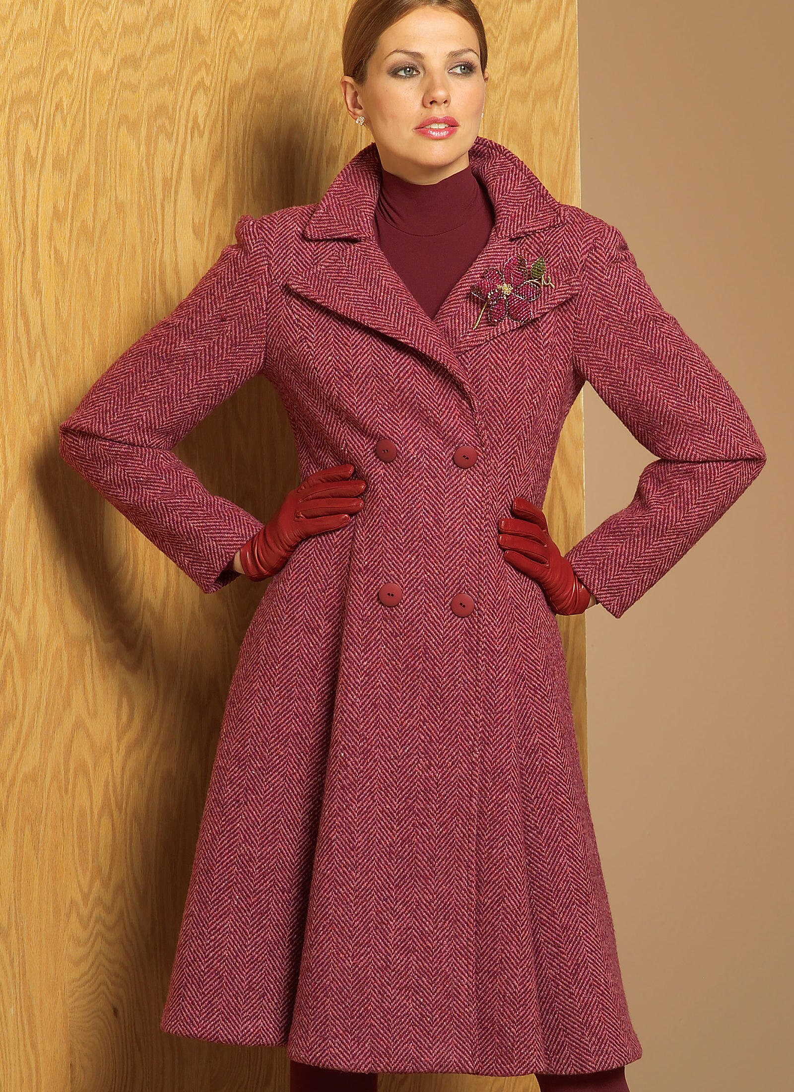 Sewing Pattern for Womens DOUBLE-BREASTED Notched or Shawl - Etsy