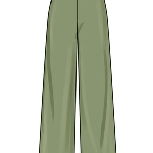 Sewing Pattern for Womens Top & Pants, New Look Pattern N6781, New ...