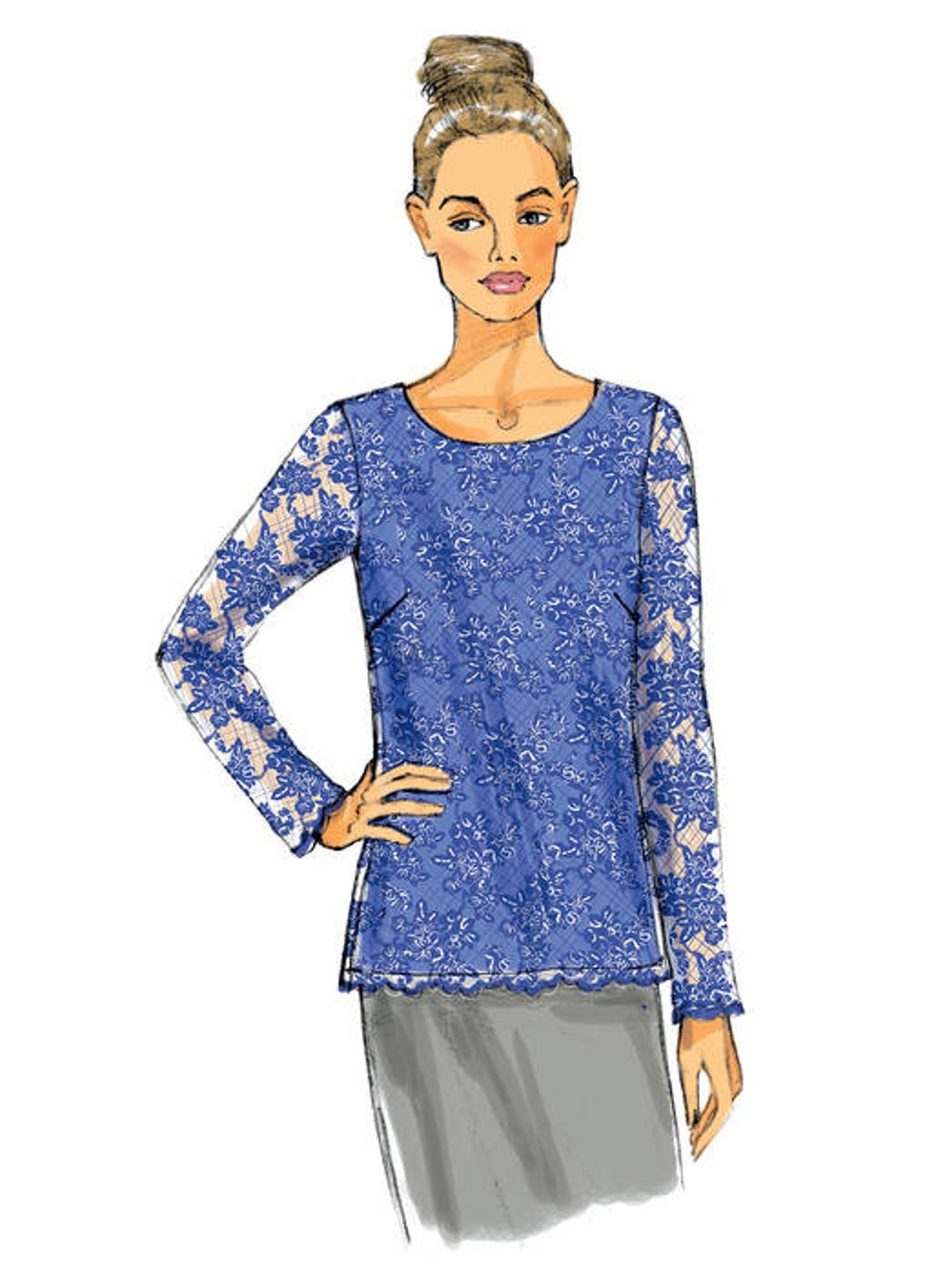 Sewing Pattern for Womens Pullover Tops Butterick Pattern - Etsy