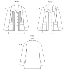 Sewing Pattern for Misses'/women's Jacket - Connie Crawford, Butterick ...