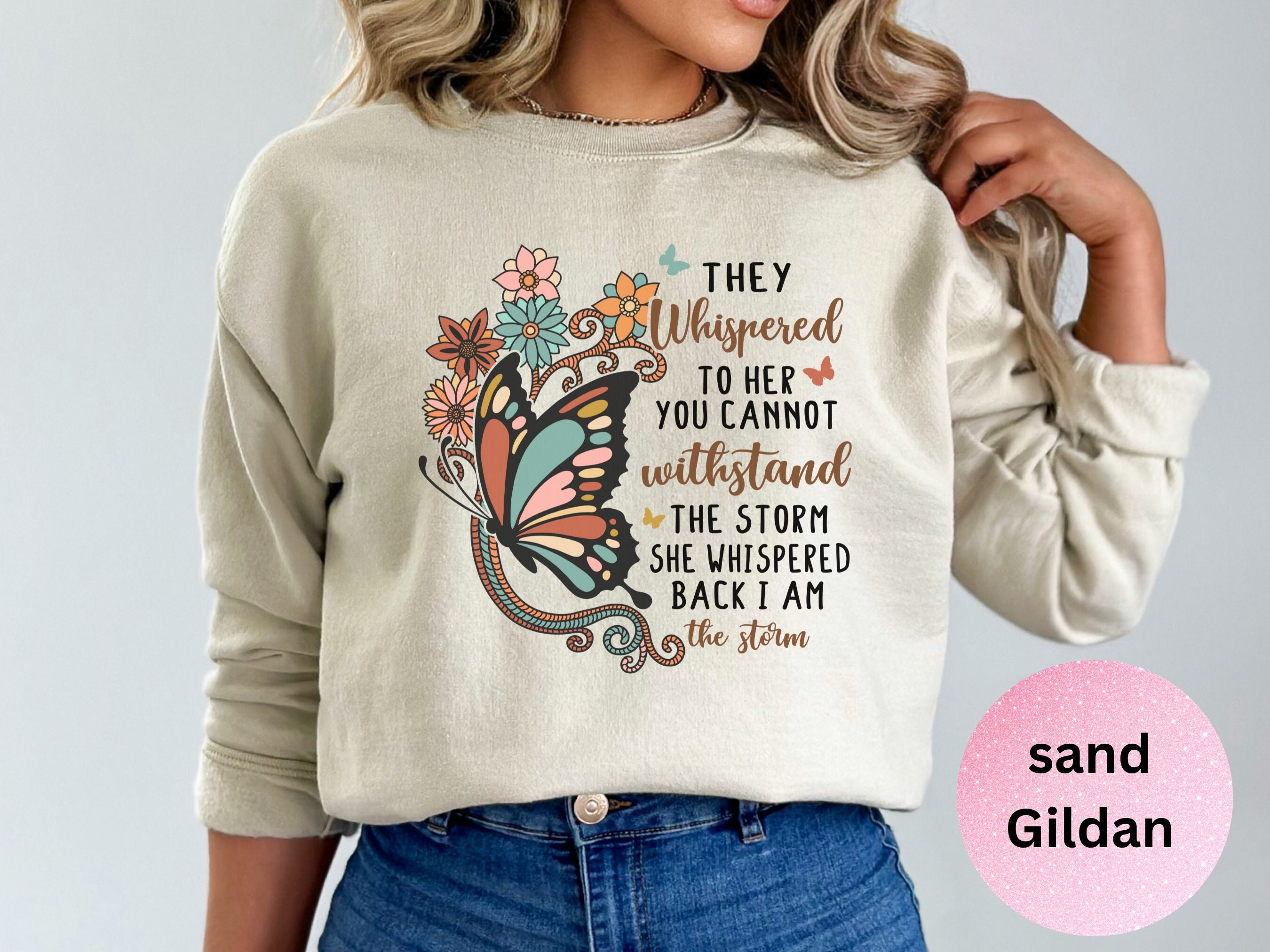 They Whispered to You Can't Withstand the Storm She Whispered Back I Am ...