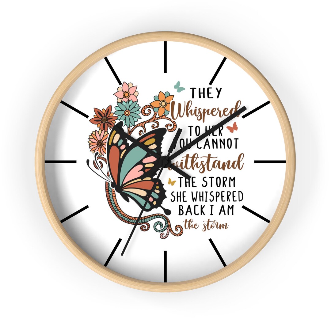 They Whispered to You Can't Withstand the Storm She Whispered Back I Am ...