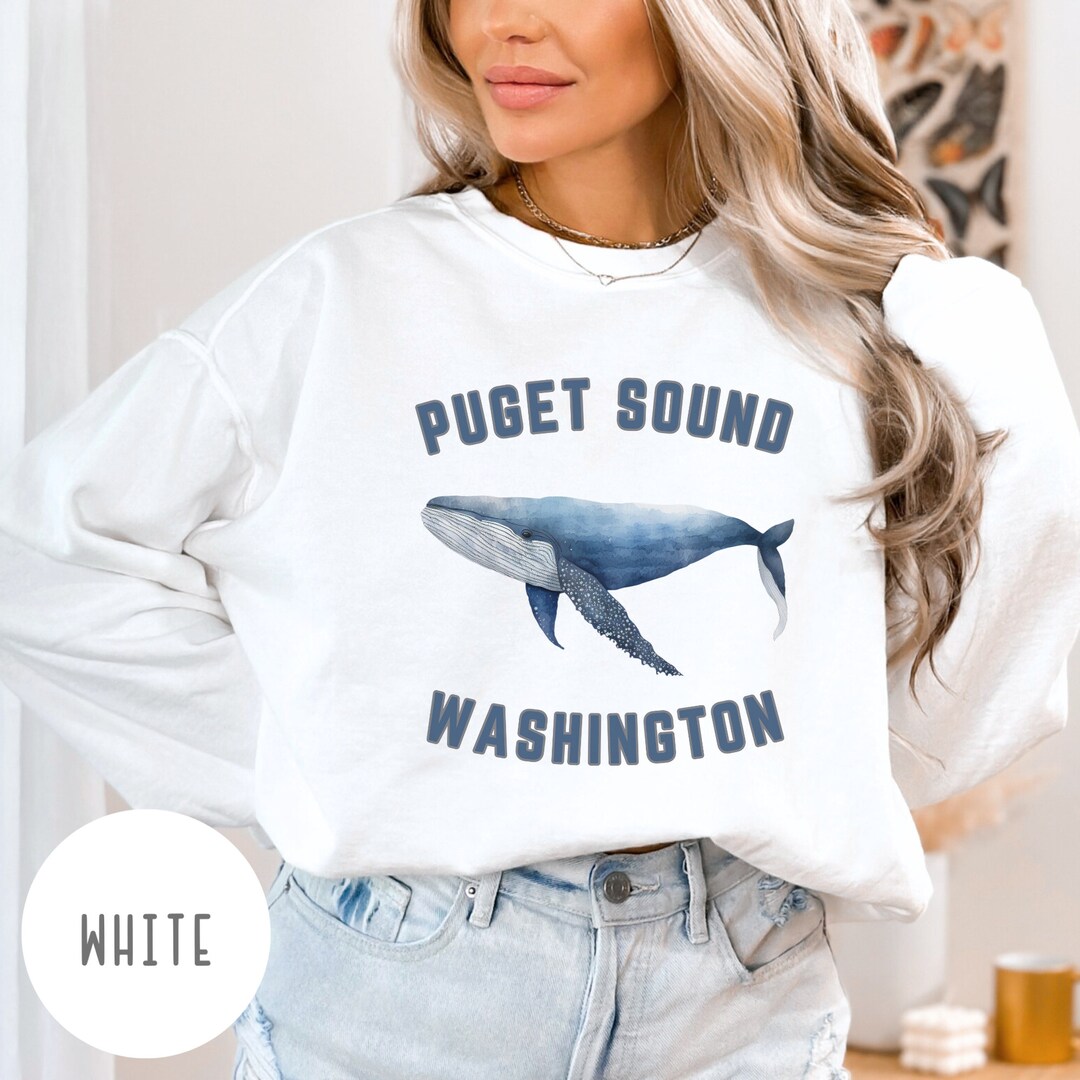 Puget Sound Comfort Colors Sweatshirt, Washington State, Pacific ...