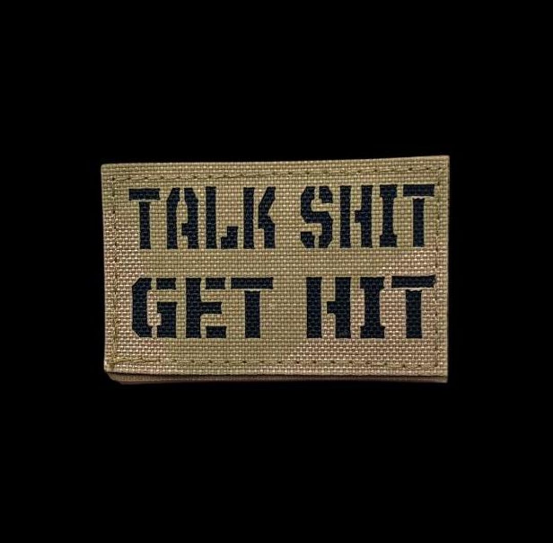 Laser-cut Morale Patch With Velcro Back Durable & Unique, Crafted in ...
