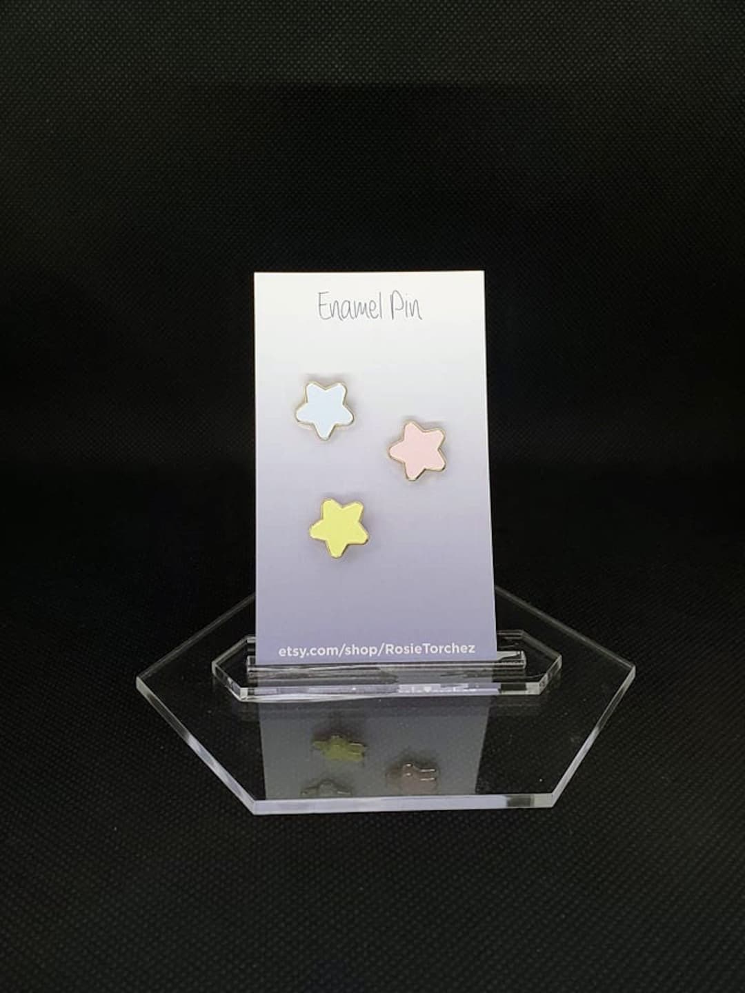 Star Mini Pin 3 Pack - Etsy
