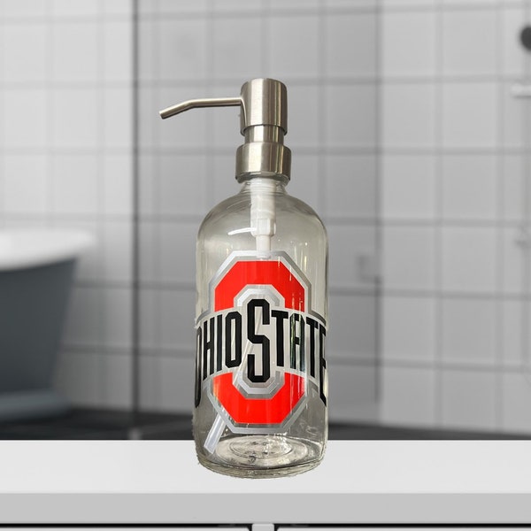 Ohio State Buckeyes Bathroom - Etsy