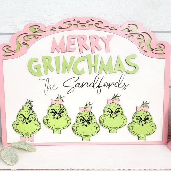 Grinch Sign - Etsy