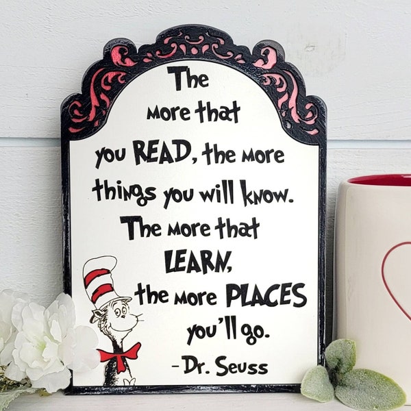 Dr. Seuss Sign - Etsy