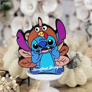 Stitch Thanksgiving Turkey Stitch Turkey Thanksgiving Tier - Etsy