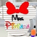 Minnie Mouse Teacher Paper Wood Sign - Classroom Decor and Appreciation ...