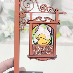 Disney Tangled Snuggly Duckling Pub Sign Snuggly Duckling Self-standing ...