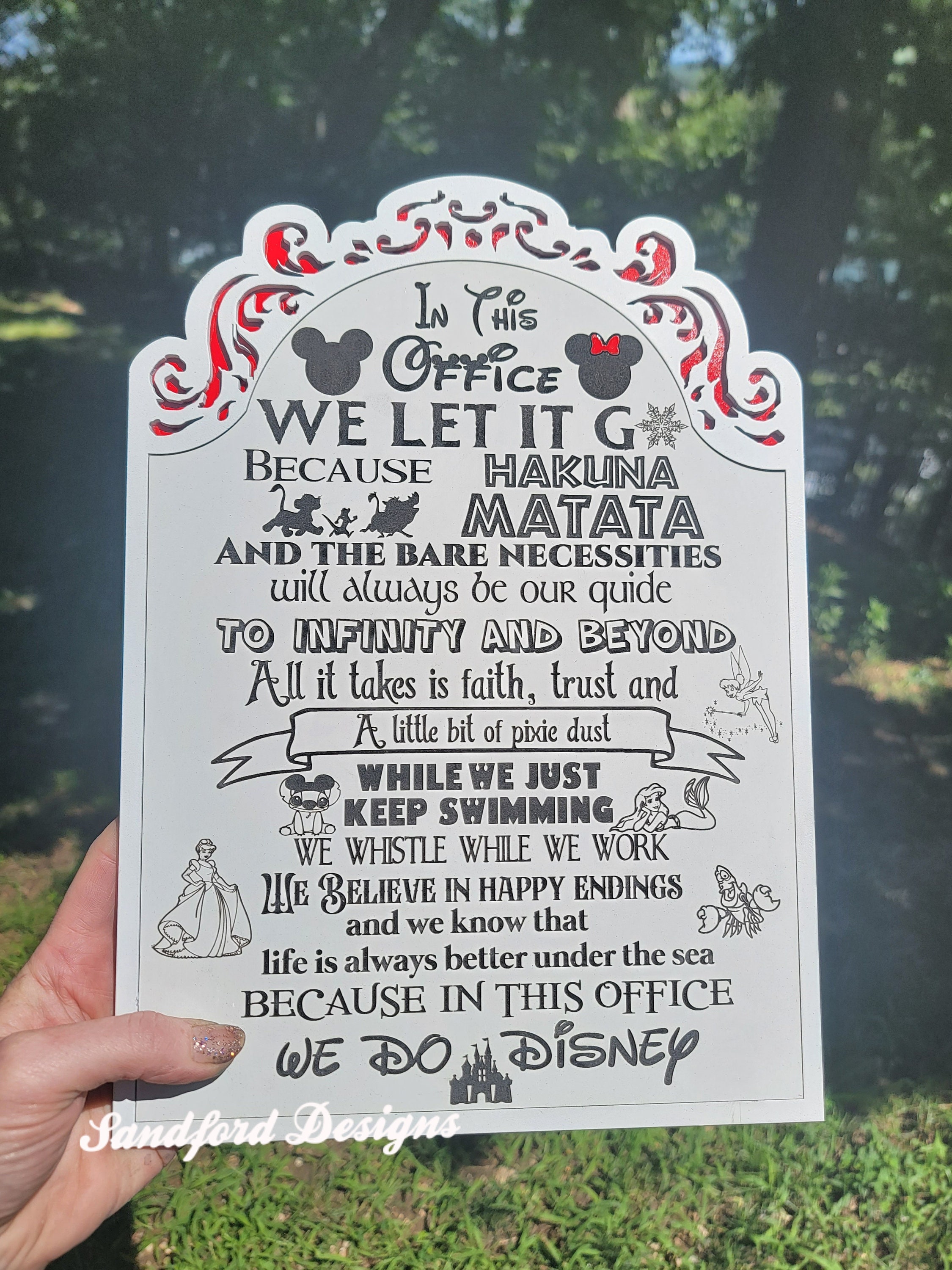 Laser Engraved Disney Classroom Rules Sign, Teacher Gift - Etsy