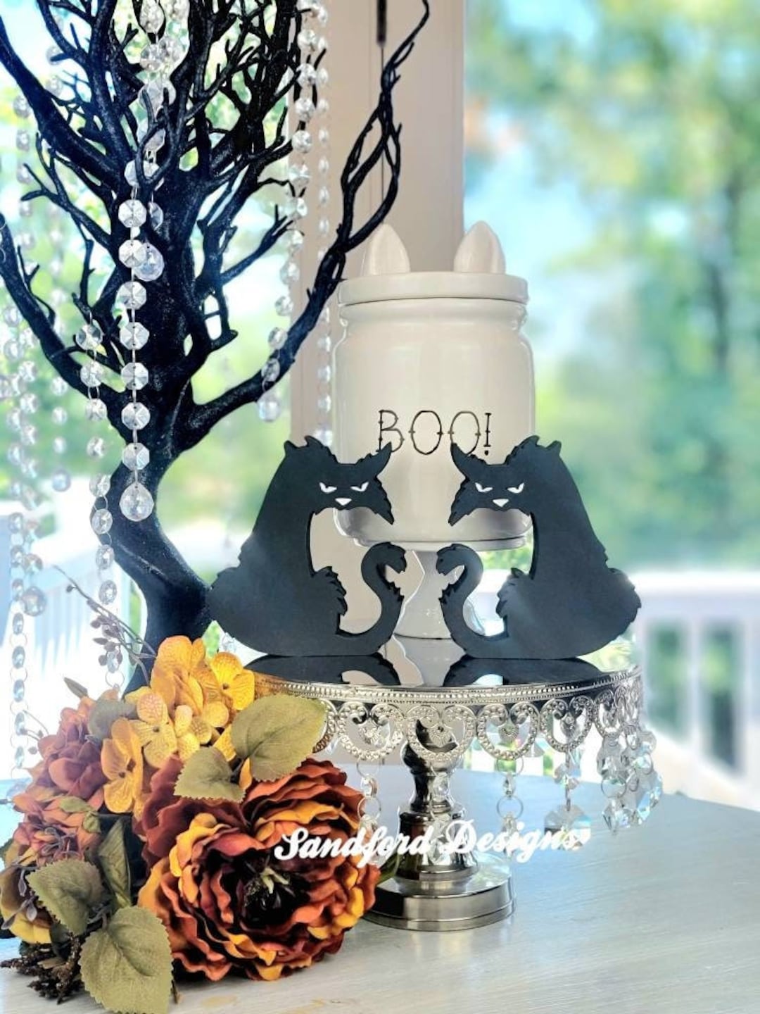 Hocus Pocus Black Cat Wood Sign: Halloween Tiered Tray Decor - Etsy