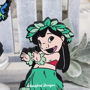 Lilo and Stitch Hawaii Themed Tiered Tray Decor - Disney Hawaiian Home ...