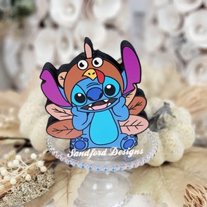 Stitch Thanksgiving Turkey Stitch Turkey Thanksgiving Tier - Etsy