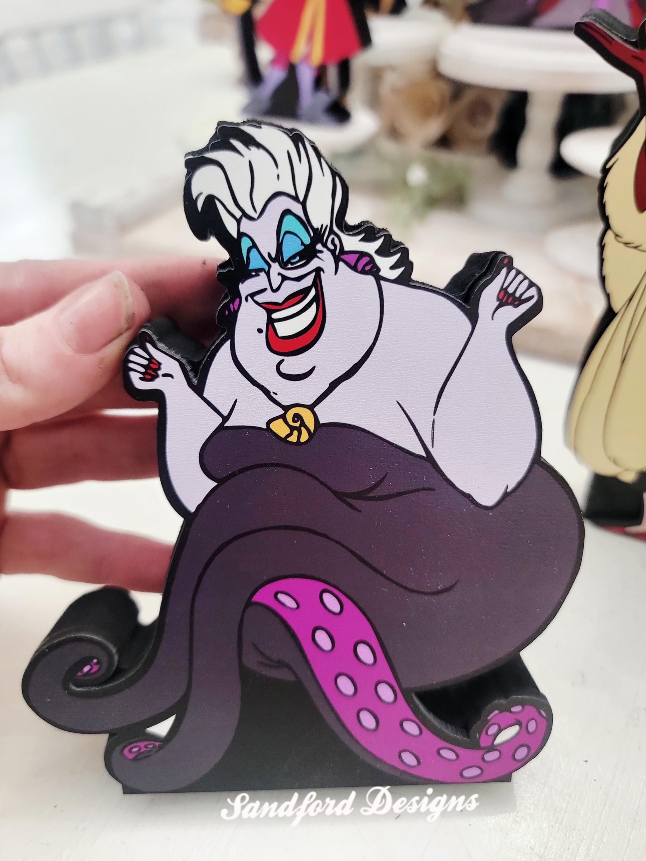 Disney Villains Tiered Tray Decor, Halloween Wood Signs (9 Piece Set ...
