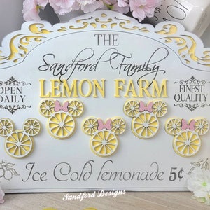 Personalized Mickey Lemon Farm Sign – Disney Family Farmhouse Decor - Etsy