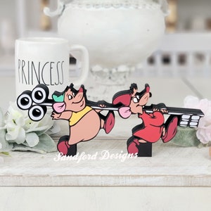 Gus Gus and Jaq Cinderellas Mice Key Wooden Decorations - Bibbidi ...