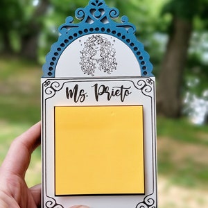 Disney Post-it It Note Holder, Teacher Sticky Note, Princess Post-it ...