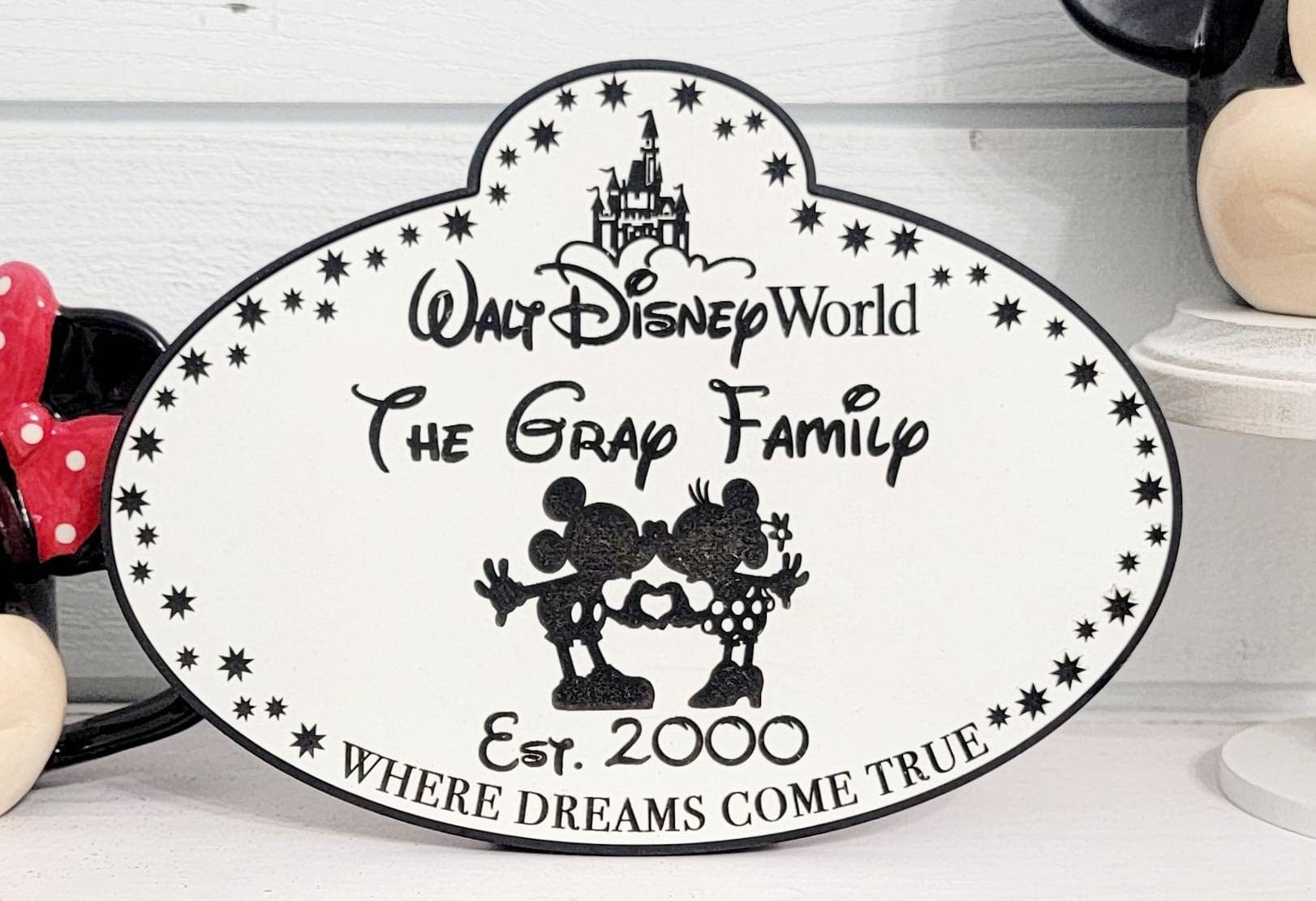 Disney Cast Member Sign Mickey Family Cast Member Disney - Etsy