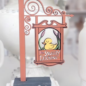 Disney Tangled Snuggly Duckling Pub Sign, Snuggly Duckling Self ...
