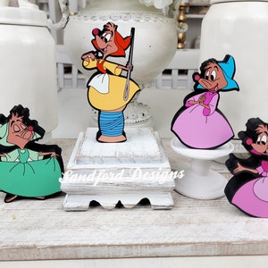 Cinderella Mice Perla, Suzy, Mary and Blossom Decorations - Bibbidi ...