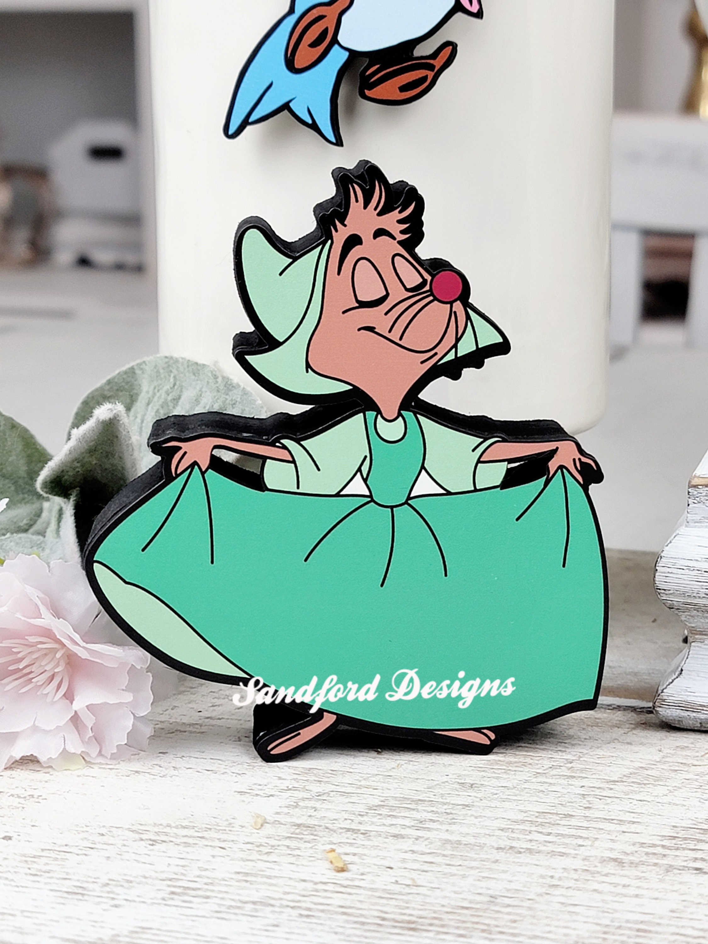 Cinderella Mice Perla, Suzy, Mary and Blossom Decorations - Bibbidi ...