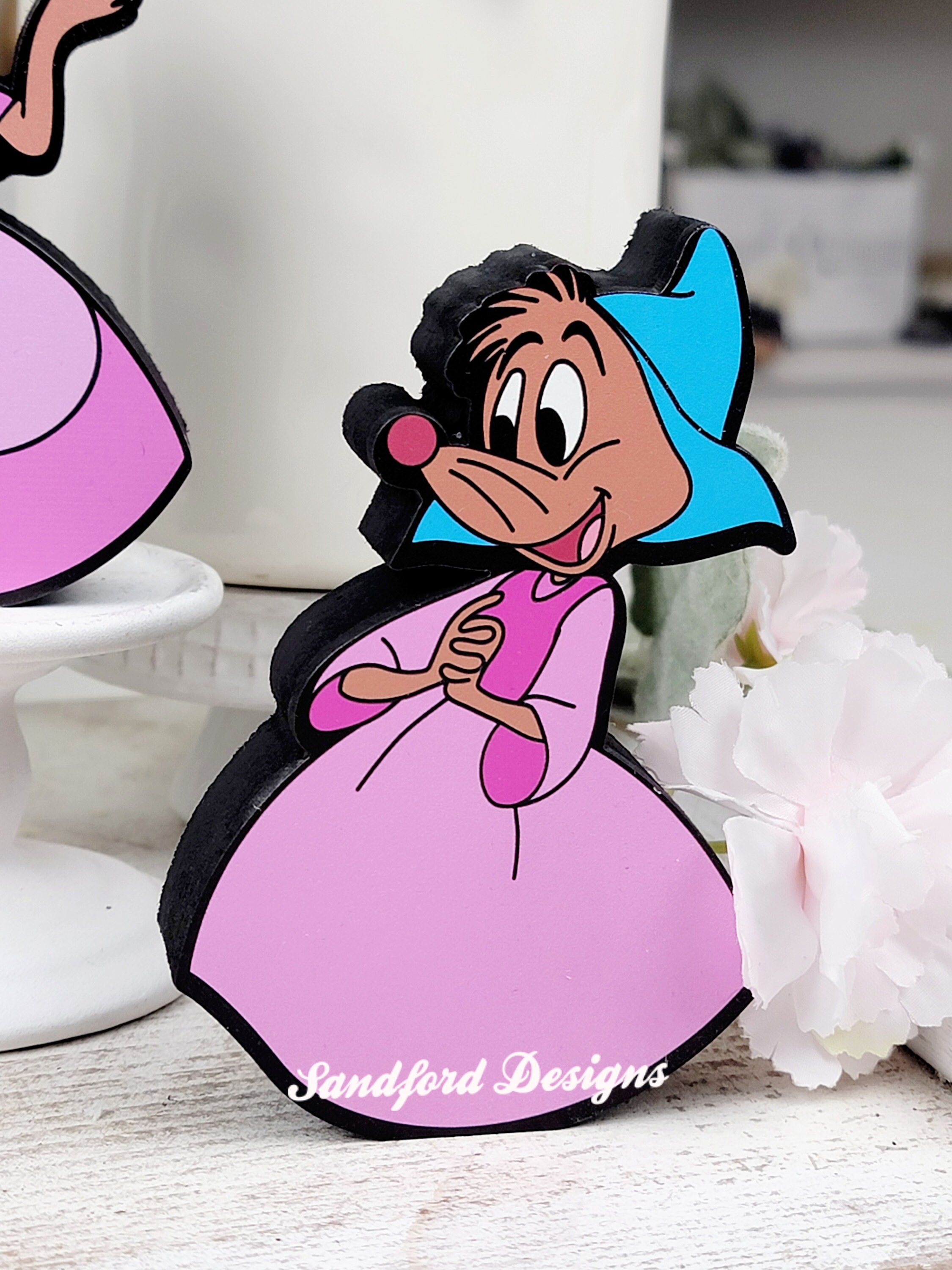 Cinderella Mice Perla, Suzy, Mary and Blossom Decorations - Bibbidi ...