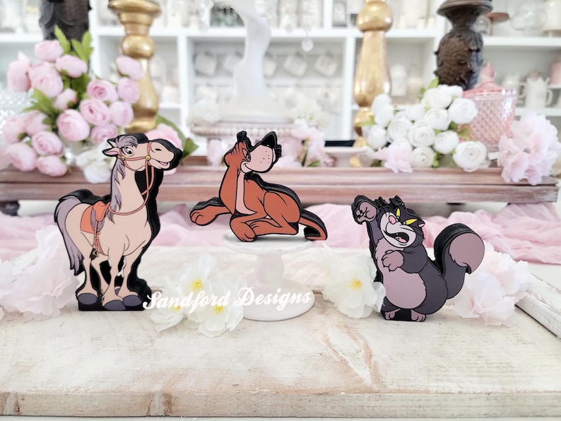 Major, Bruno and Lucifer Cinderella's Decorations - Bibbidi Bobbidi Boo ...
