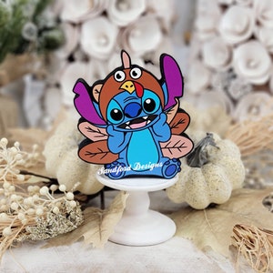 Stitch Thanksgiving Turkey Stitch Turkey Thanksgiving Tier - Etsy