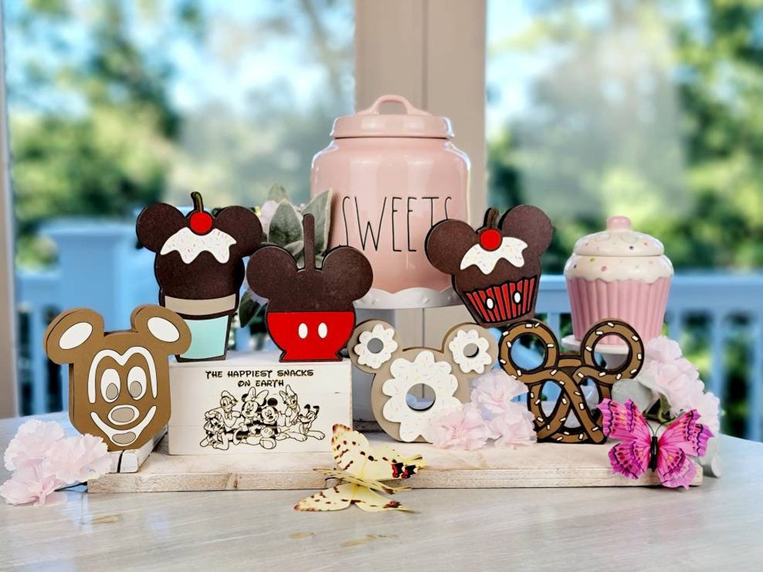 Disney Park Snacks, Disney Tiered Tray Decor, Disney Snack Goals ...