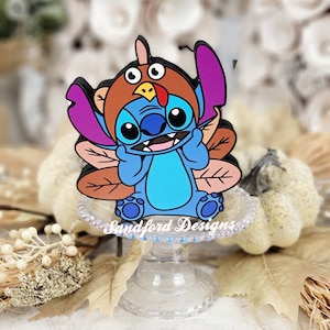 Stitch Thanksgiving Turkey Stitch Turkey Thanksgiving Tier - Etsy