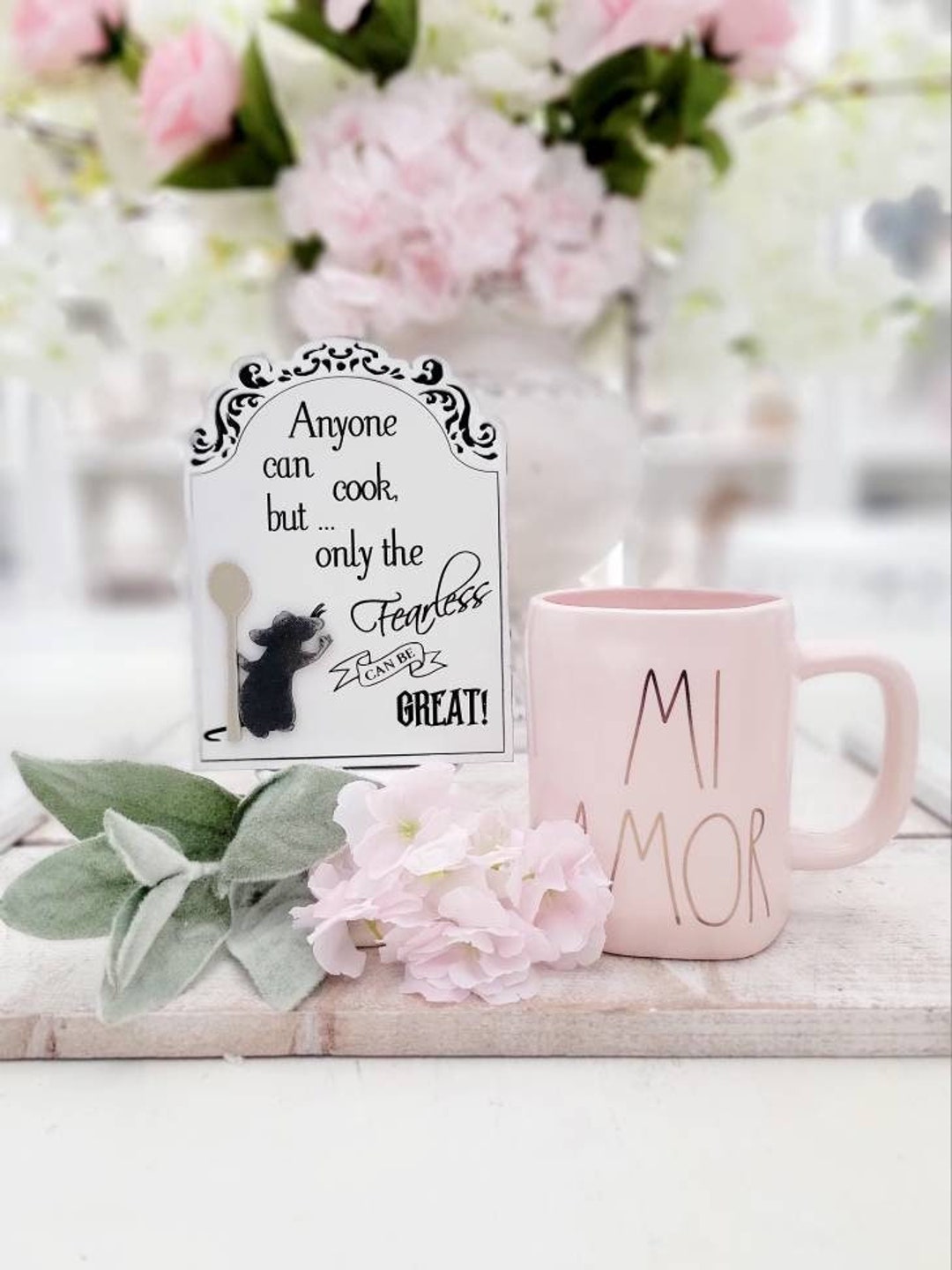 Ratatouille Tiered Tray Decor, Ratatouille Mini Sign, Chef Remy ...