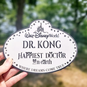 Disney Doctor Cast Member Sign - Doctor Appreciation Office Gift ...