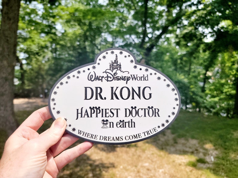 Disney Doctor Cast Member Sign - Doctor Appreciation Office Gift ...