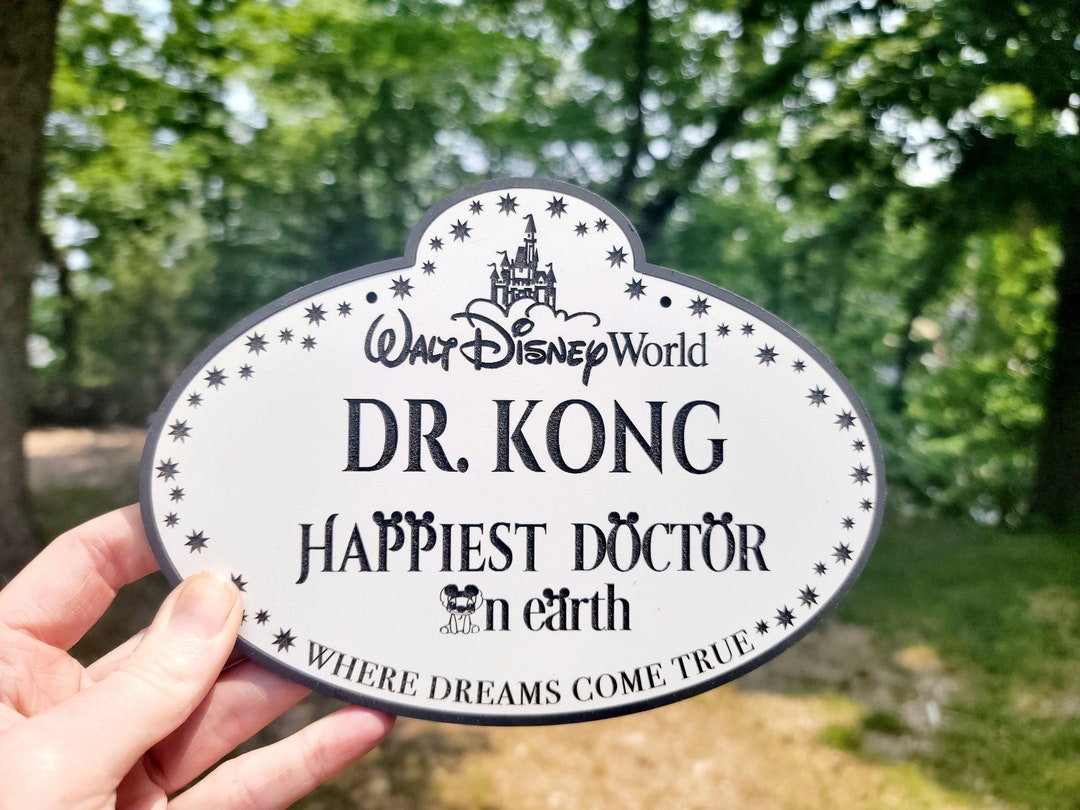 Disney Doctor Cast Member Sign - Doctor Appreciation Office Gift ...
