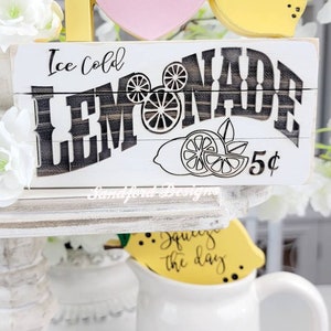 Mickey and Minnie Farmhouse Lemon Decor - Disney Citrus Decorations ...