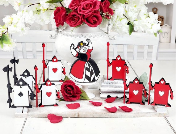 Queen Of Hearts Alice In Wonderland Card The Playing Cards | Alice In