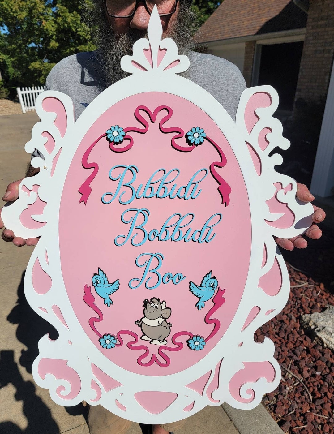 Cinderella Princess Castle 3d Wood Sign - Disney Wood Wall Art ...