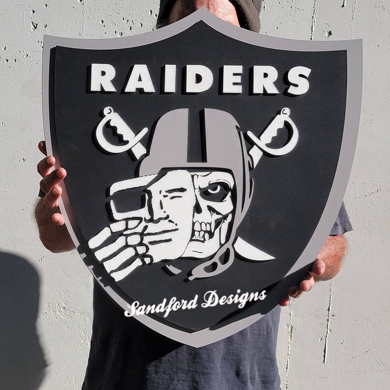 Raiders Wall Art - Etsy