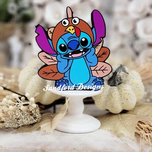 Stitch Thanksgiving Turkey Stitch Turkey Thanksgiving Tier - Etsy