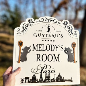 Remy's Personalized Ratatouille Wood Kitchen Sign - Disney Kitchen ...