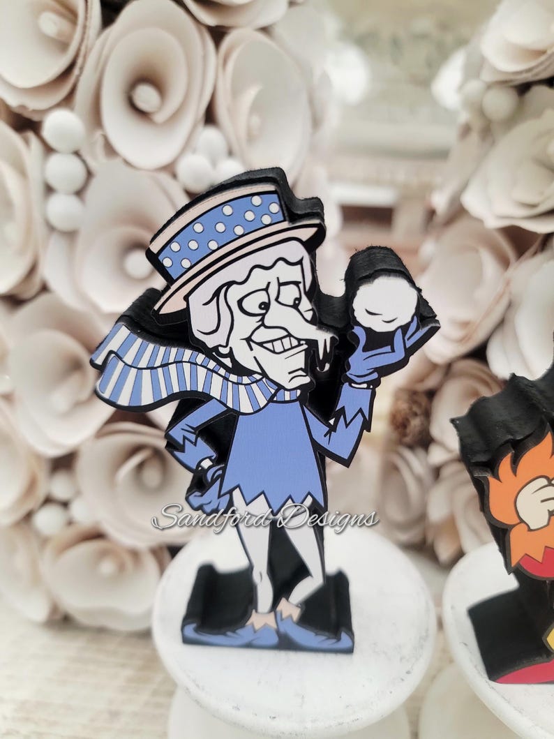 Heat Miser and Cold Miser Decorations, Classic Christmas Decor, Island ...