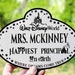 Disney Teacher Sign, Principal Sign, School Counselor Sign, School Name ...